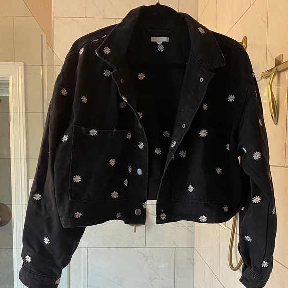 Gianni Bini | Jackets & Coats | Gb Oversized Baggy Boyfriend Trucker ...